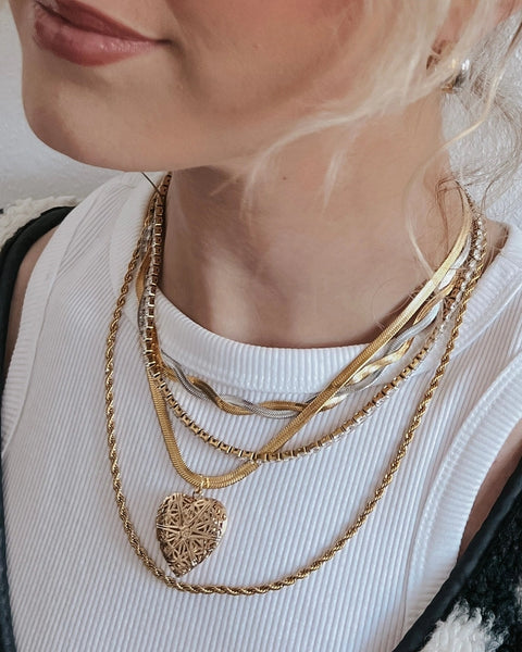 Sevyn Rope Chain Necklace - 20" – The Flourish Market